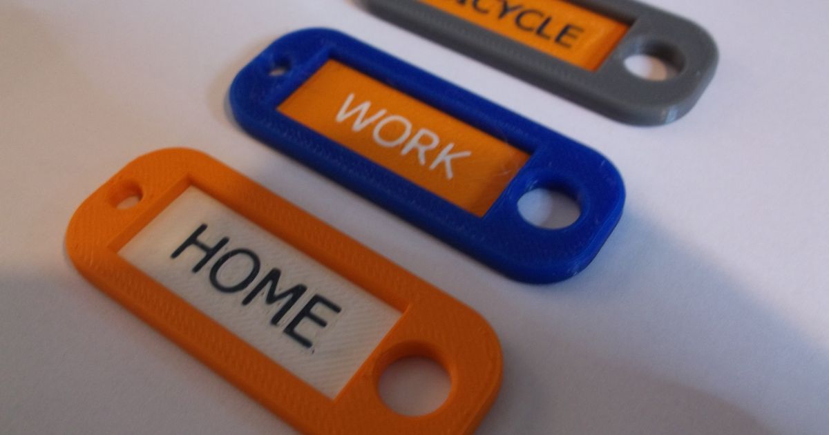 key holder 3 colors by ale12345 | Download free STL model | Printables.com