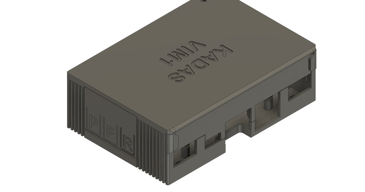 KHADAS VIM1 CASE Screwless by Hobby Ino | Download free STL model | Printables.com