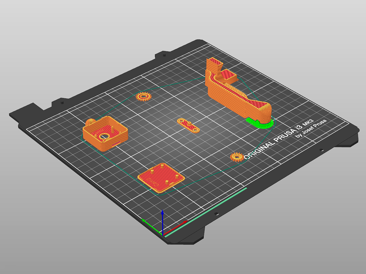 Prusa Raspberry Pi Camera x-axis Mount by OzRocky | Download free STL ...