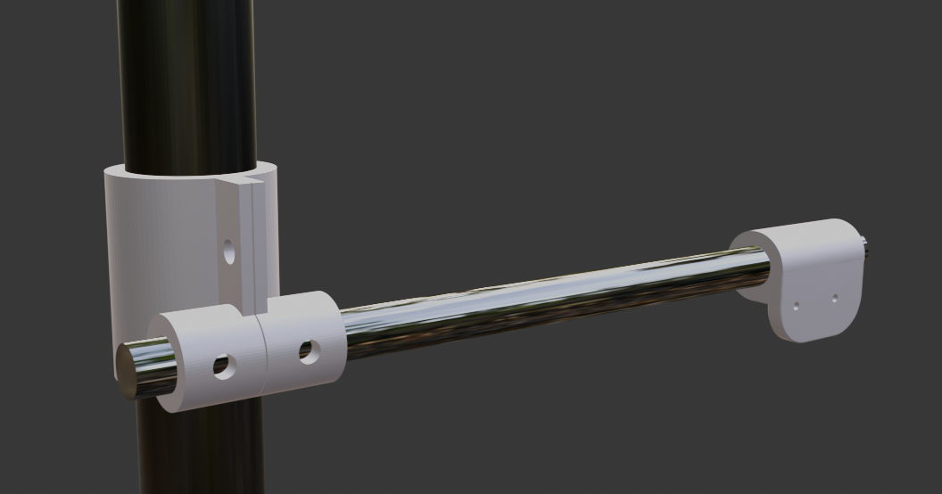 Modular Arm for Xiaomi Outdoor Camera by CUT3D | Download free STL ...