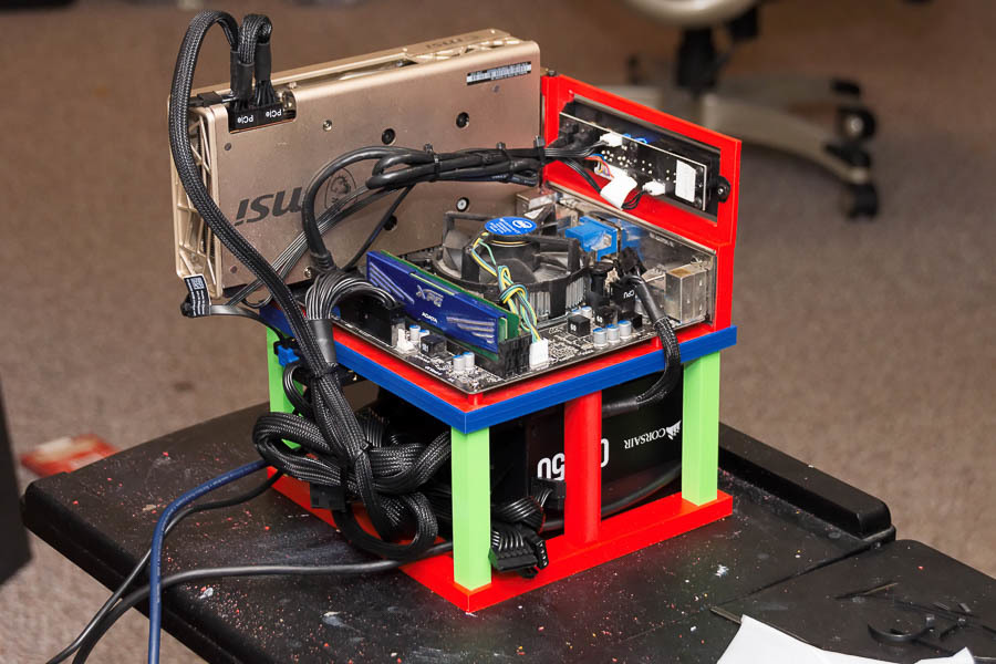 Open Air Case for mATX by sswilson | Download free STL model ...