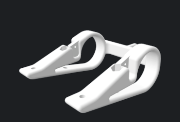 bafang display holder 31.8mm handle bar by verticallife | Download free ...