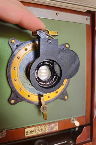 Large Format Camera Leaf Shutter by Jan | Download free STL model ...