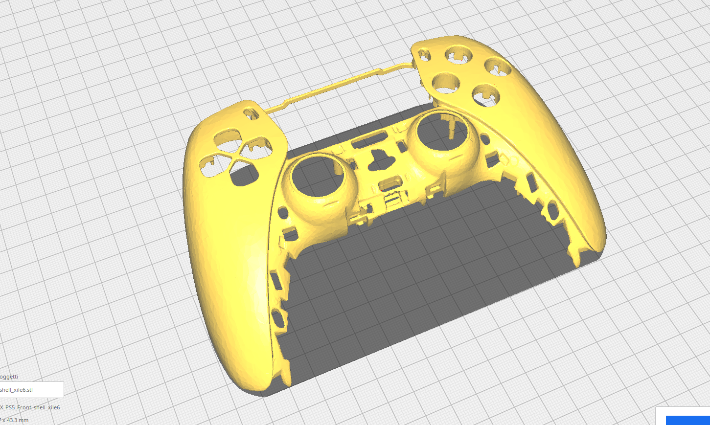 PS5 Controller Custom Shell: Unleash Your Style in Gaming Front_shell by Storex3D | Printables Store