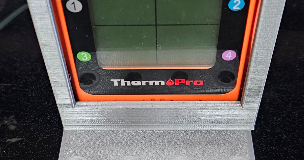 ThermPro TP930 Holder by Designer88282822 | Download free STL model ...