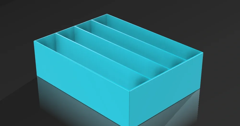 Simple box for organization by Magic Studio 3D | Download free STL ...