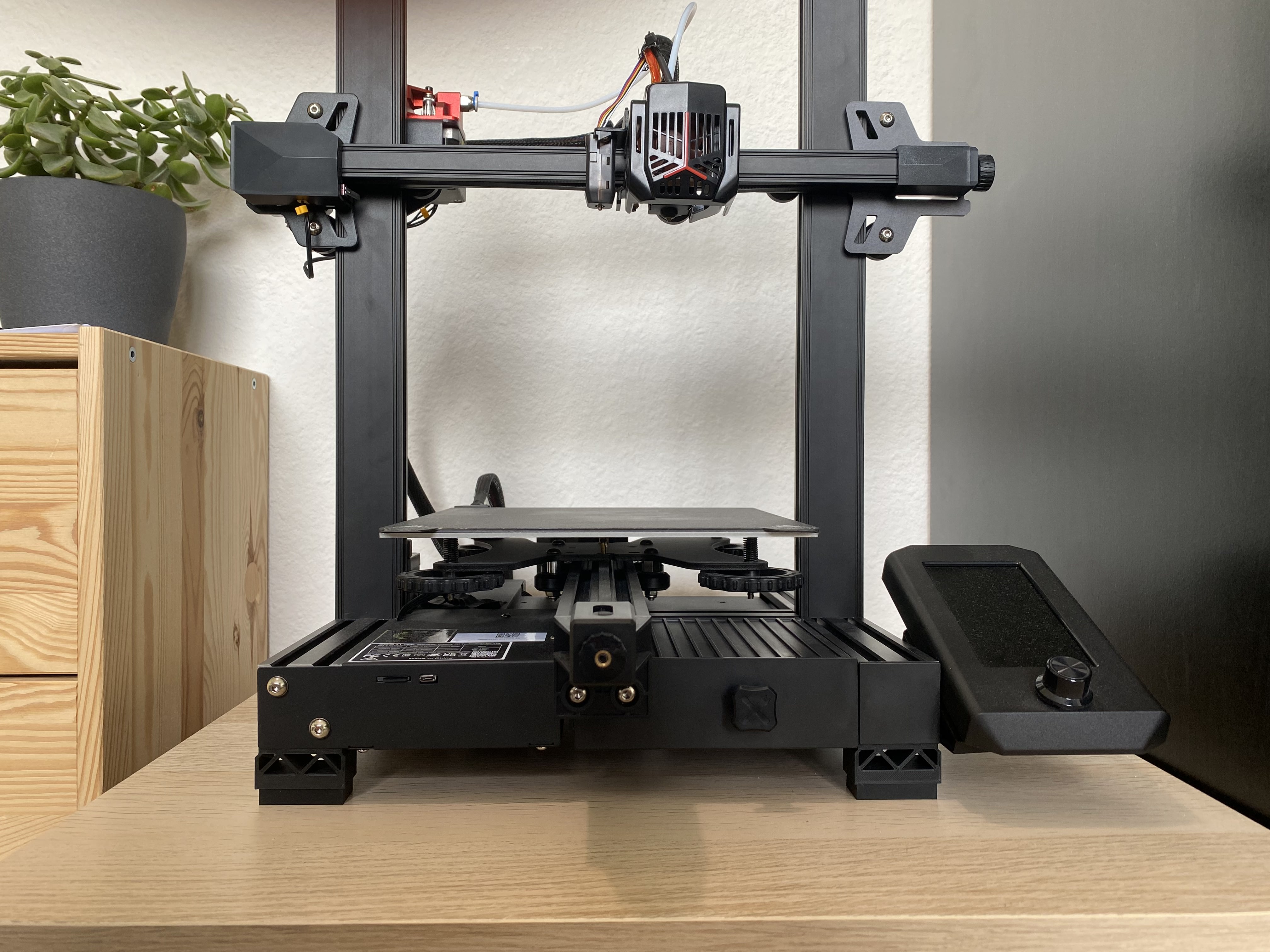 Ender 3v2 Neo Riser Feet 25mm by Waterflyyy | Download free STL model ...