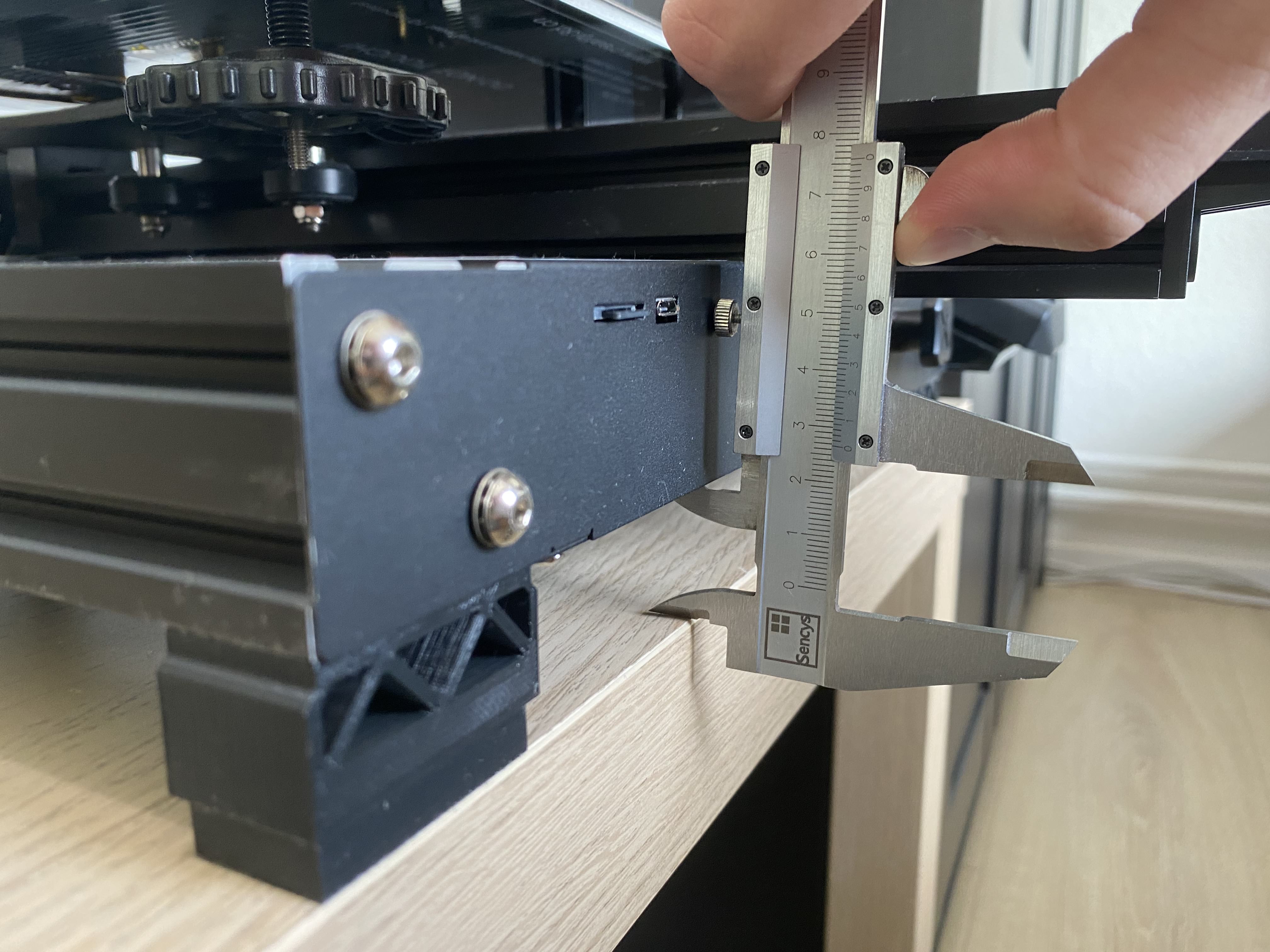 Ender 3v2 Neo Riser Feet 25mm by Waterflyyy | Download free STL model ...