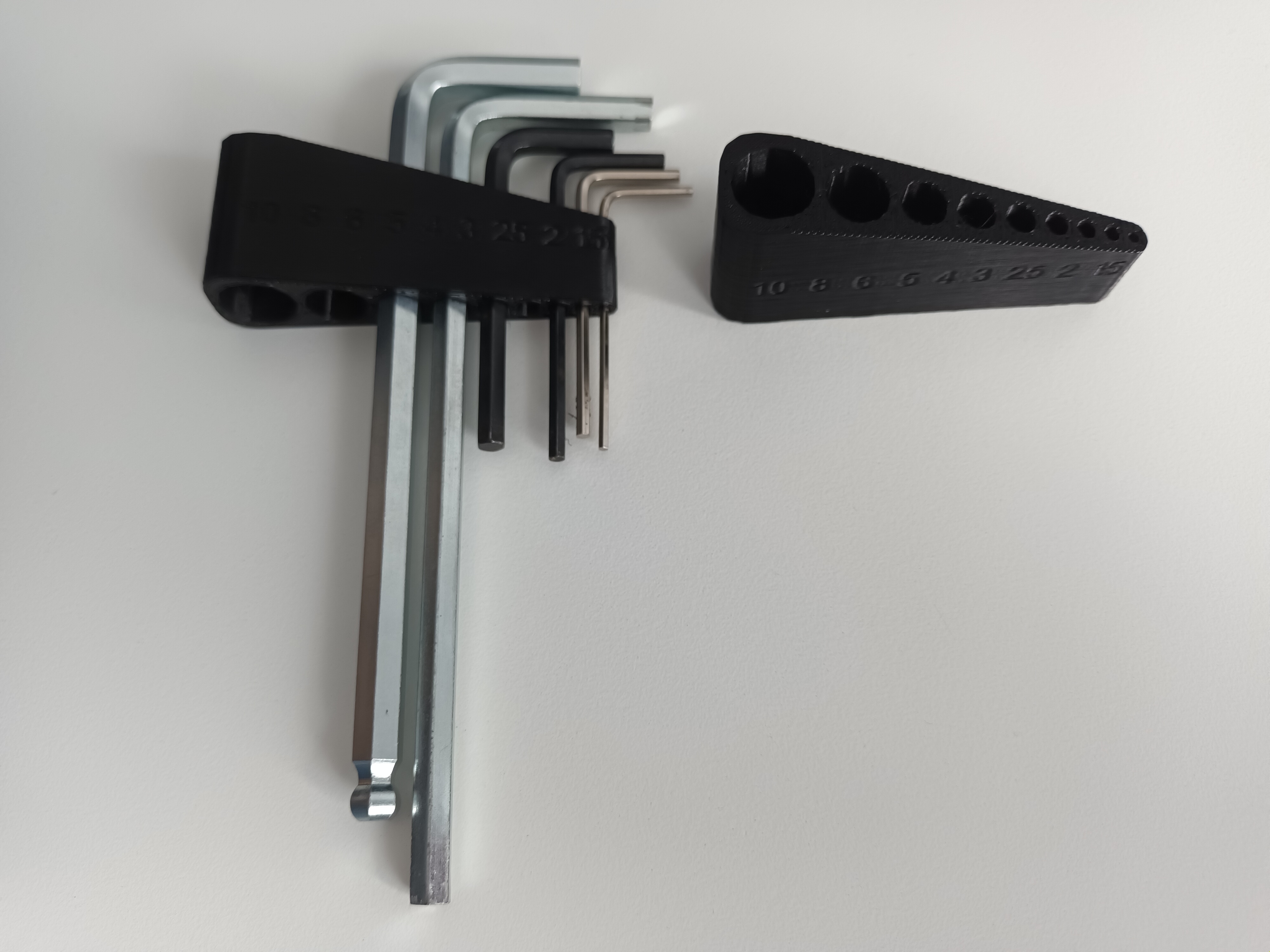 Hex / Allen Key Holder Metric by Kolumbb | Download free STL model | Printables.com