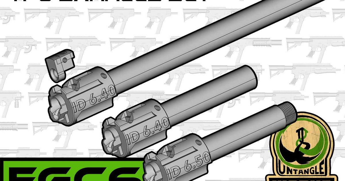 FGC-6: TPU fixed hup up Bucking barrel set by UntangleWORKS | Download ...