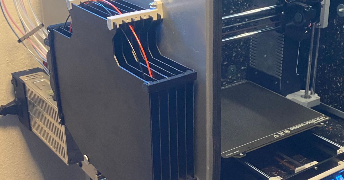 Side Mount For Mmu3 Buffer By Per Mejdal Rasmussen Download Free Stl