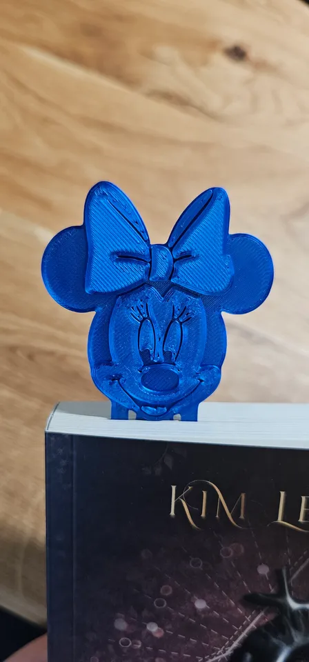 Minnie Mouse Bookmark / Lesezeichen by Timo | Download free STL model ...