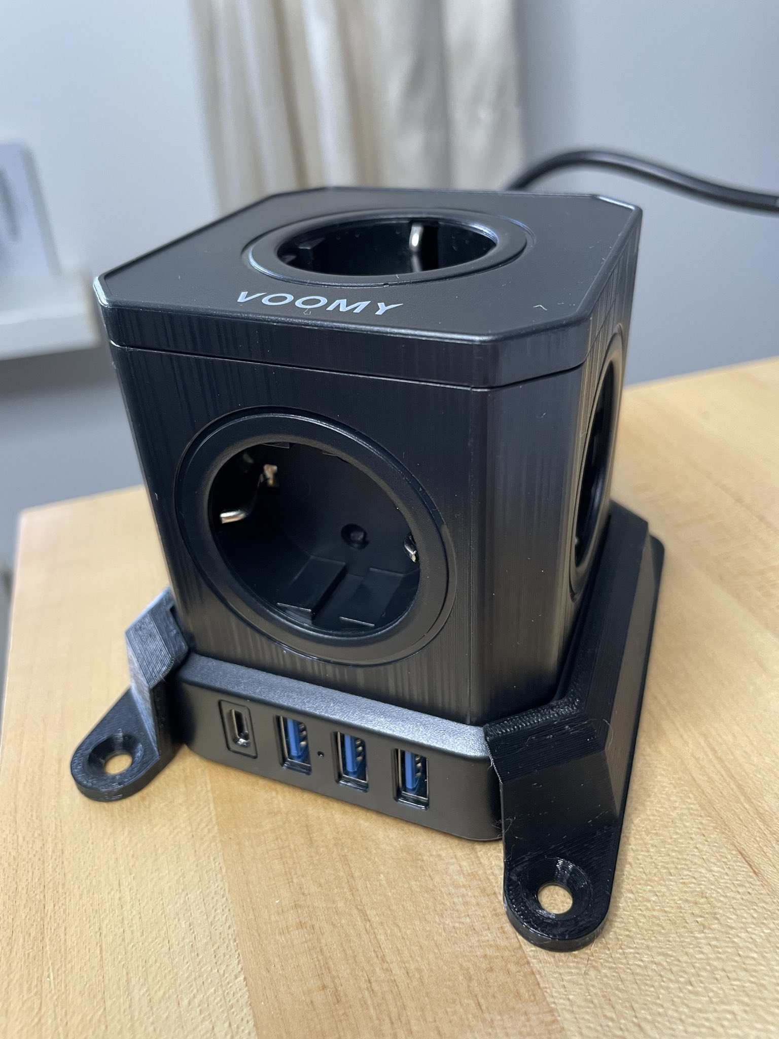 Under Desk Mounting Brackets for Voomy Power Brick by hughrawlinson ...