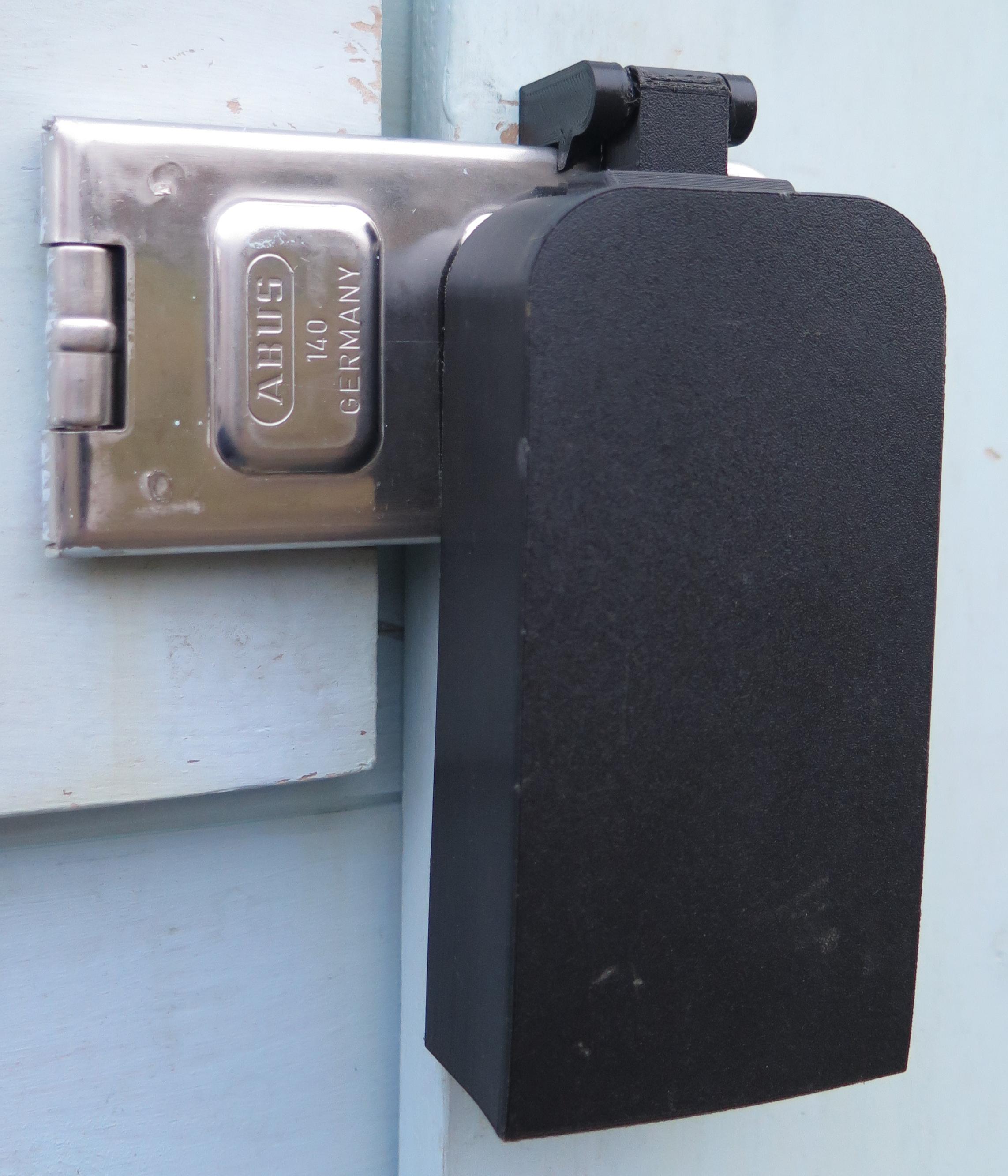 Padlock cover von Hamperer | Kostenloses STL-Modell herunterladen ...