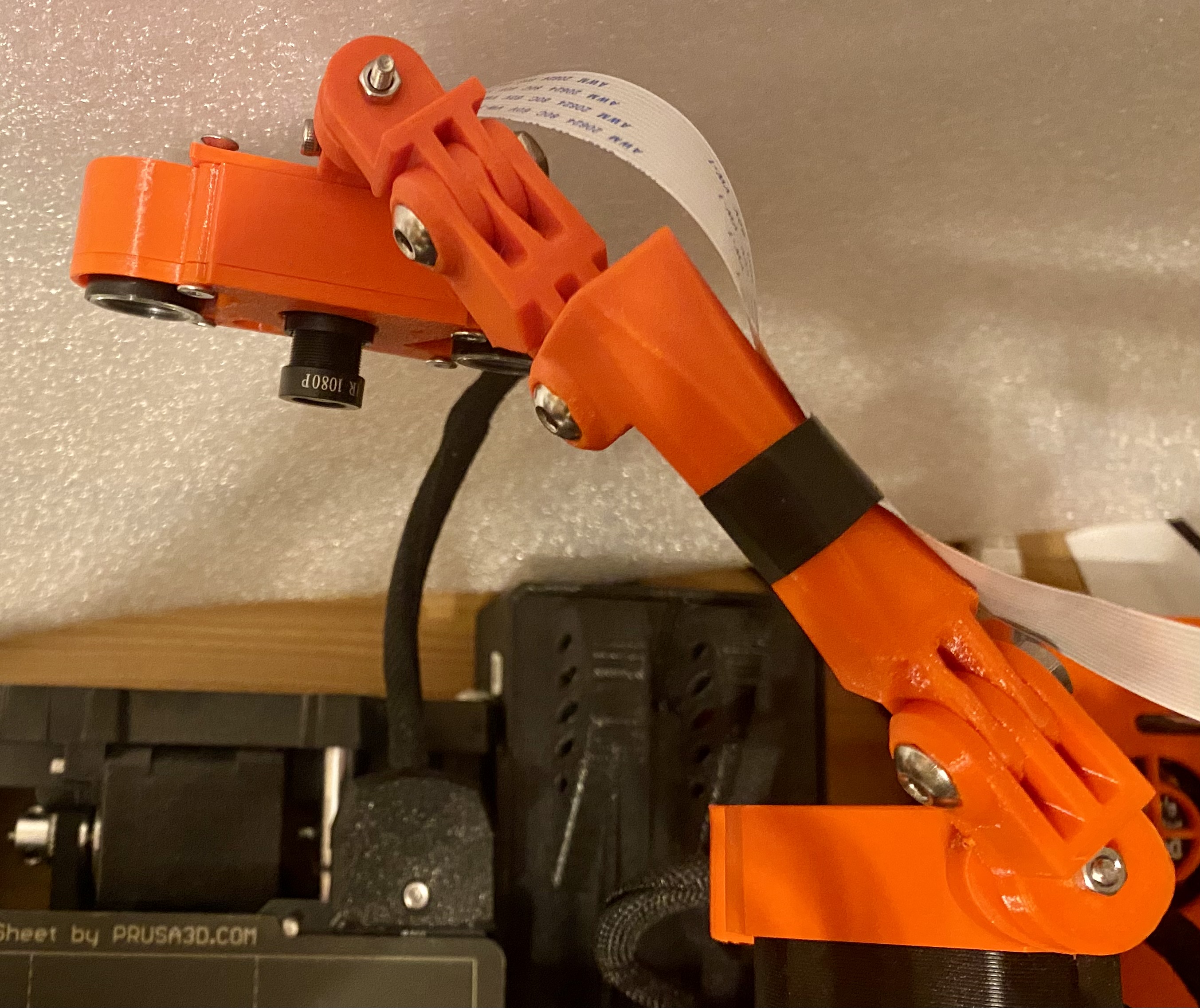 Prusa Mini Z-Axis Raspberry Pi IR Camera mount by Mag. Wolfgang Praxl ... Prusa Mini Z-Axis Raspberry Pi IR Camera mount by Mag. Wolfgang Praxl ...
