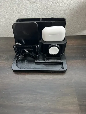 Apple night stand charging station by CappyKad | Download free STL ...