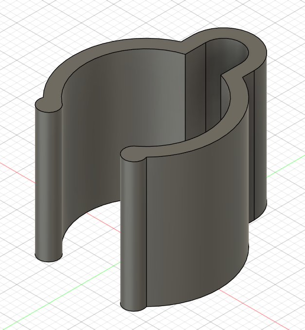 Tube Clip, 16mm and 19mm by txmhst | Download free STL model ...