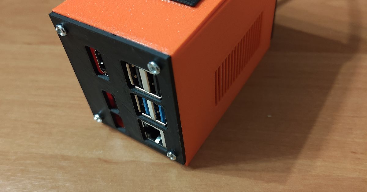 Raspberry pi 4b \w aluminium case, case for diy csi pikvm by Klaudijus | Download free STL model ...