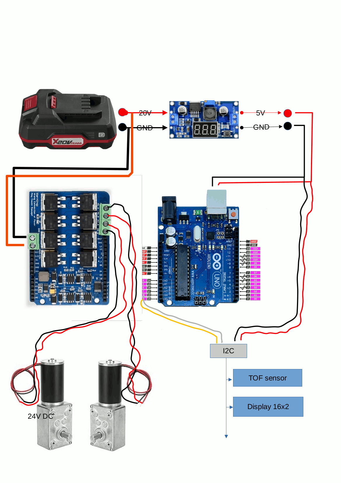 autonomous robot car with 20V parkside accu by Rein Velt | Download ...