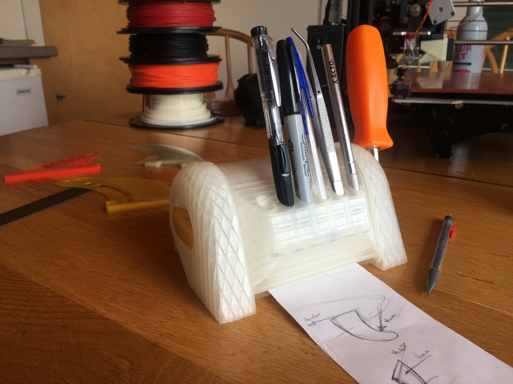 Infinite Notes Organizer by Cam Chaney | Download free STL model ...