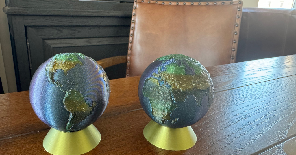 3D Earth Model from 48K Displacement Map by Kaylyn | Download free STL ...