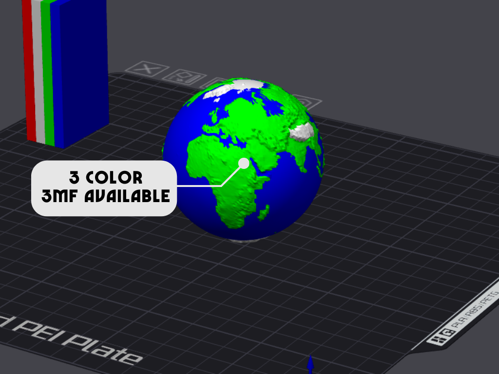 3D Earth Model from 48K Displacement Map by Kaylyn | Download free STL ...