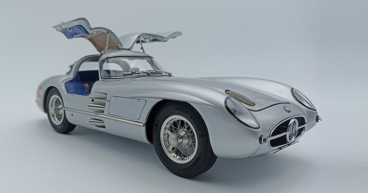 Mercedes-Benz 300 SLR #15 by R.R. | Download free STL model ...