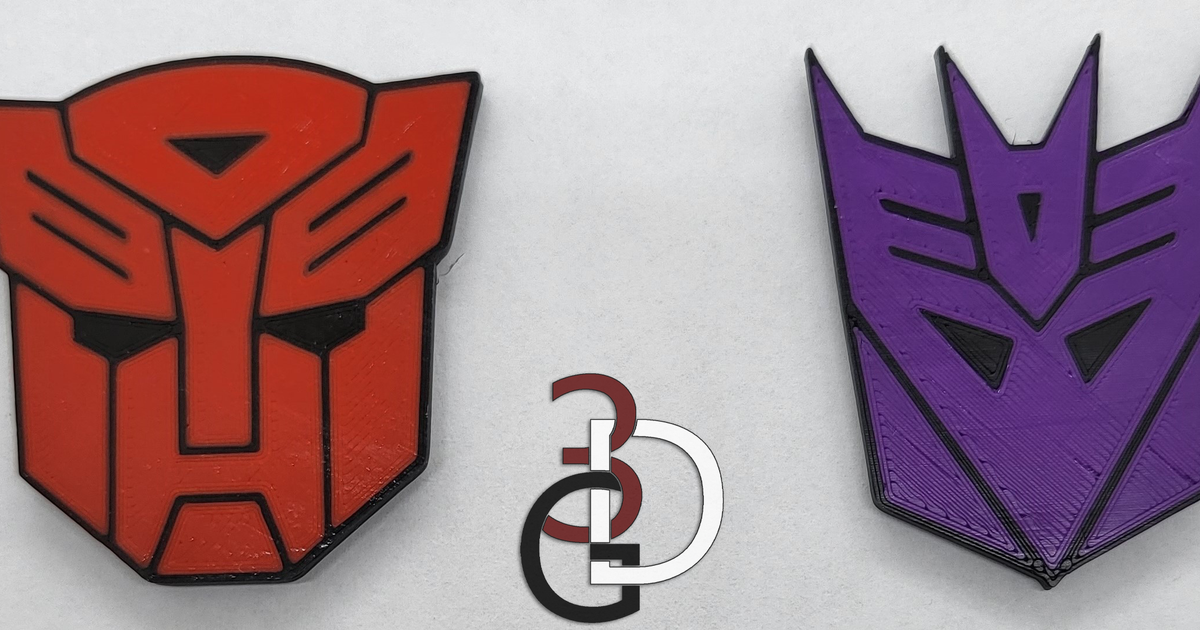 Transformers themed magnets by 3D Gene Designs | Download free STL ...