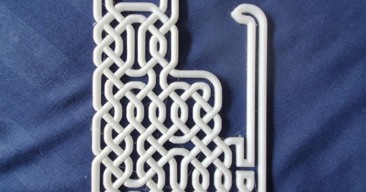 Celtic Knot Design Tiles by Jerry | Download free STL model ...