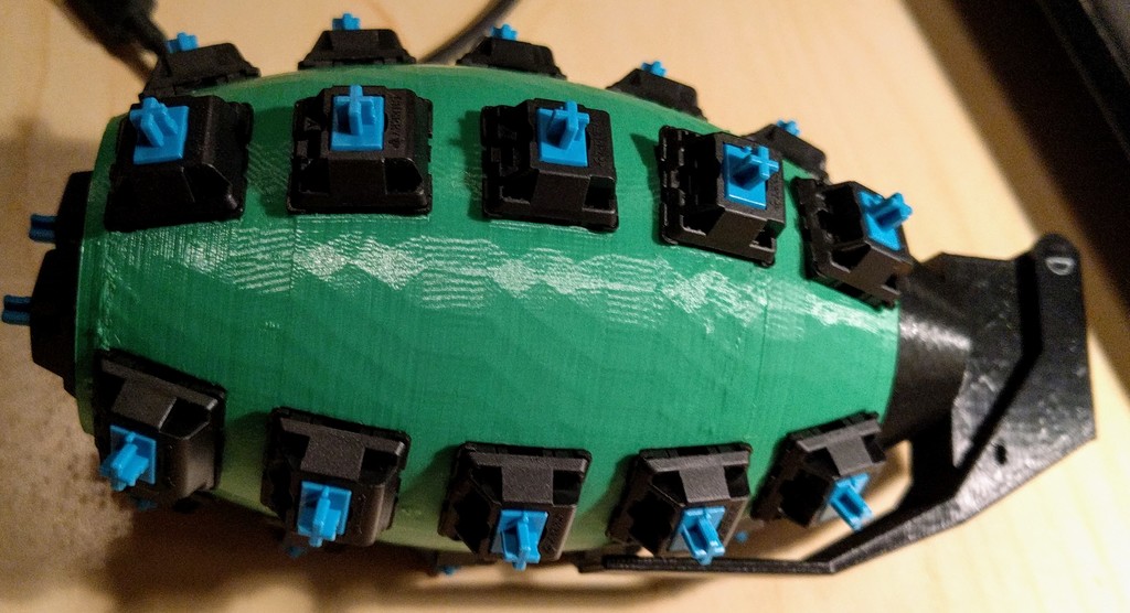 Keyboard Hand Grenade by Christian | Download free STL model ...