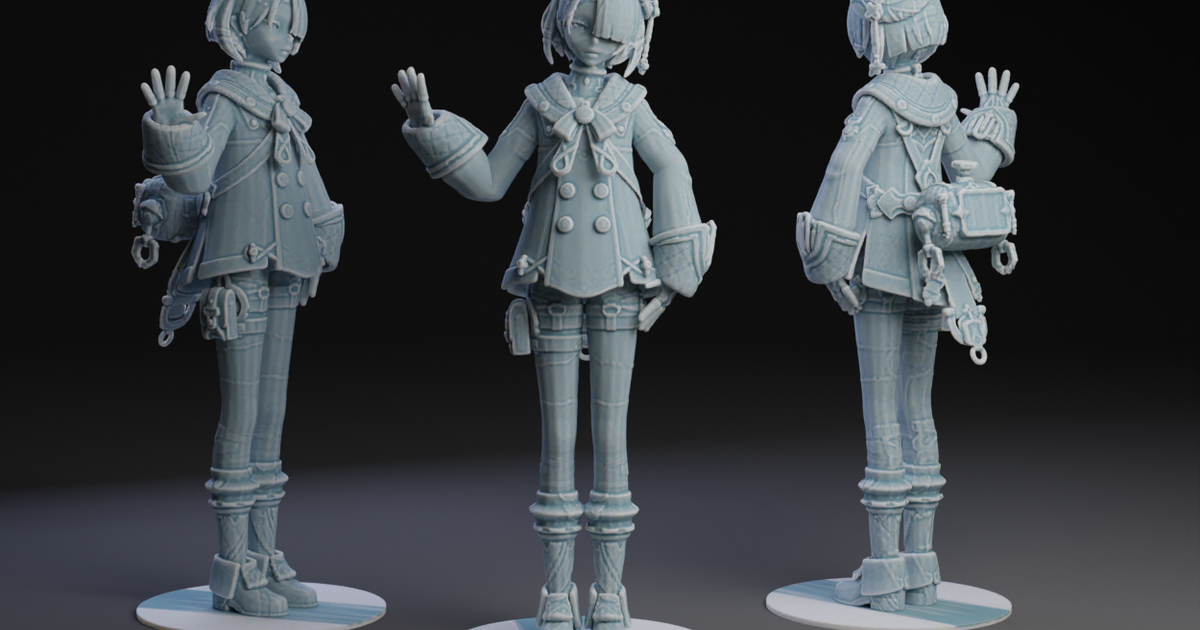 Freminet : Genshin Impact by Peter Farell | Printables Store