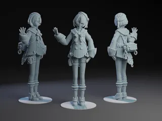 Freminet : Genshin Impact by Peter Farell | Download free STL model ...