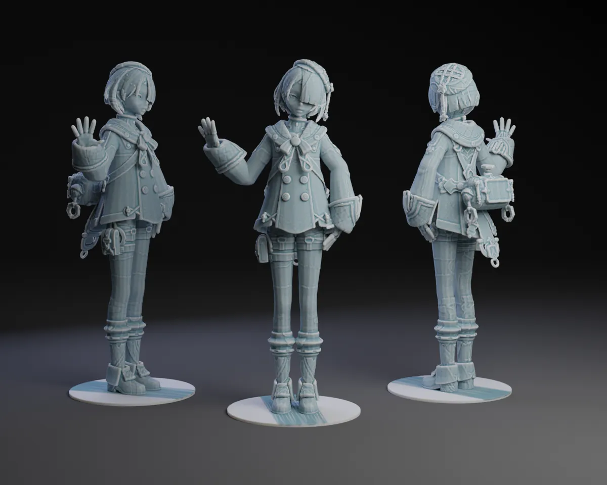 Freminet : Genshin Impact by Peter Farell | Download free STL model ...