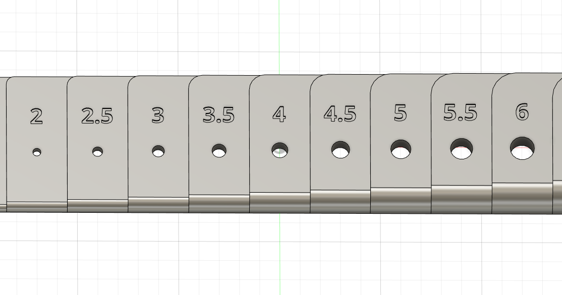 Gauge Block Strip by crashkg | Download free STL model | Printables.com