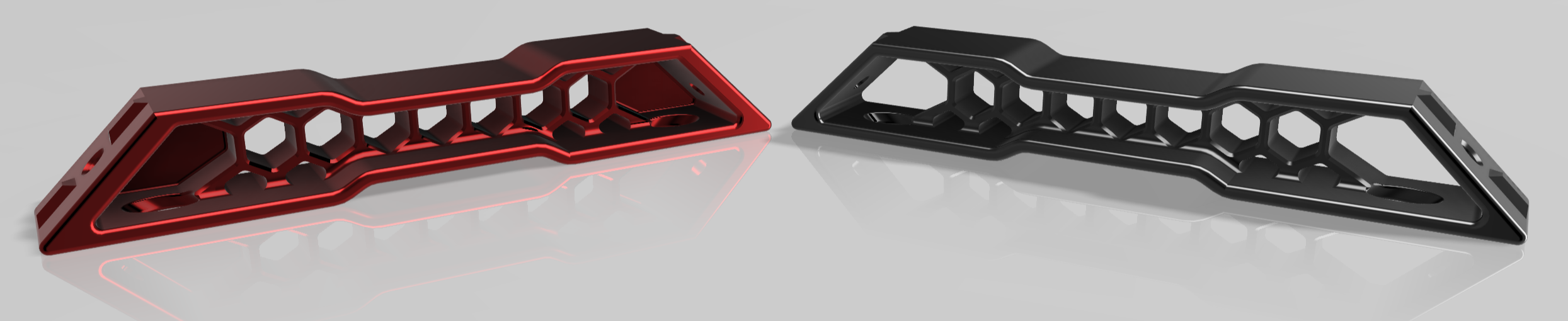 Voron V0 / 0.1 / 0.2 /R1 Frame Bracing Hex Edition (UPDATED) por ...