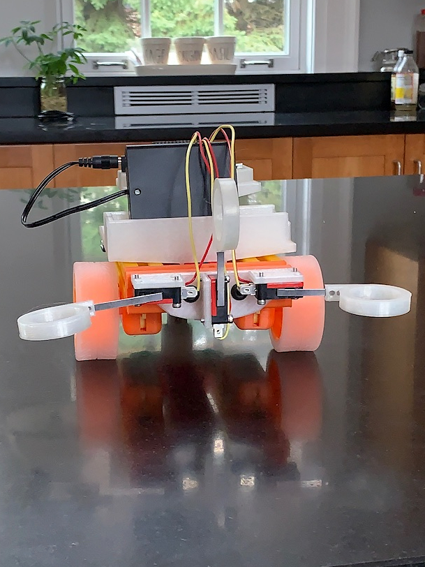 Micro Switch mount for a robot wall detector using an 8020 Series 10 ...