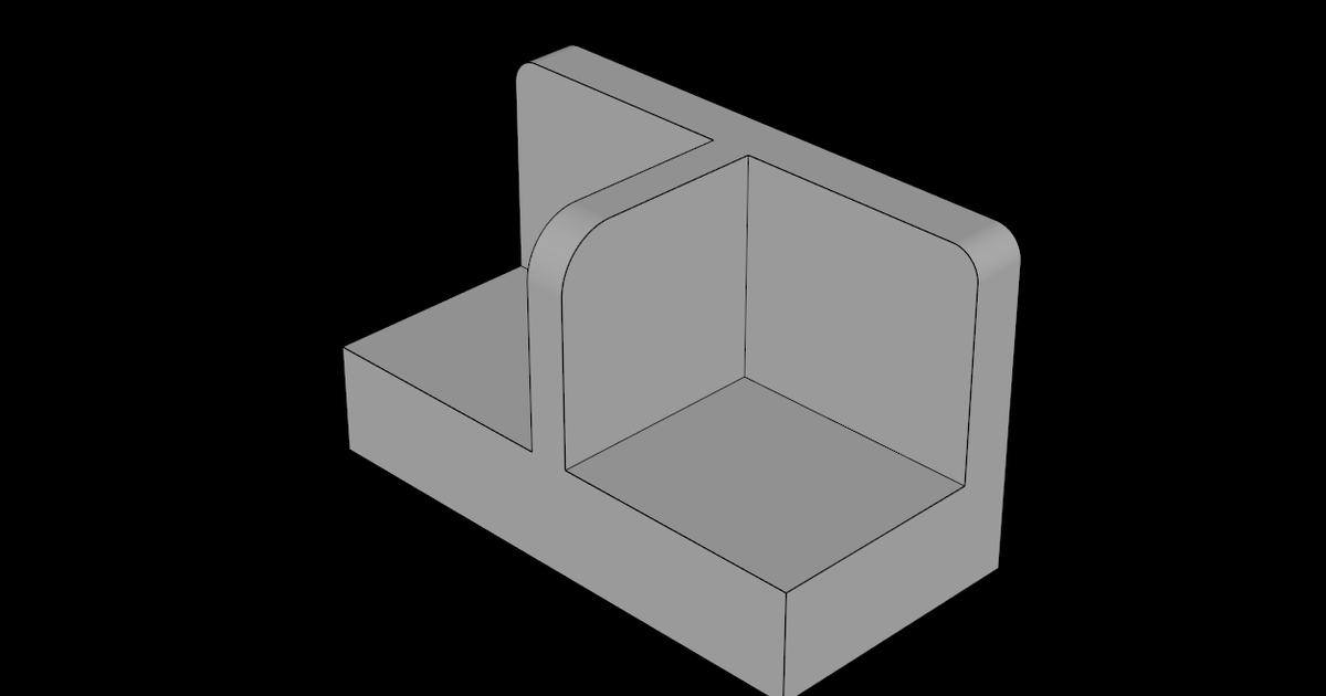 Lego Compatible (93095.dat) Panel 1 x 2 x 1 with Thin Central Divider ...