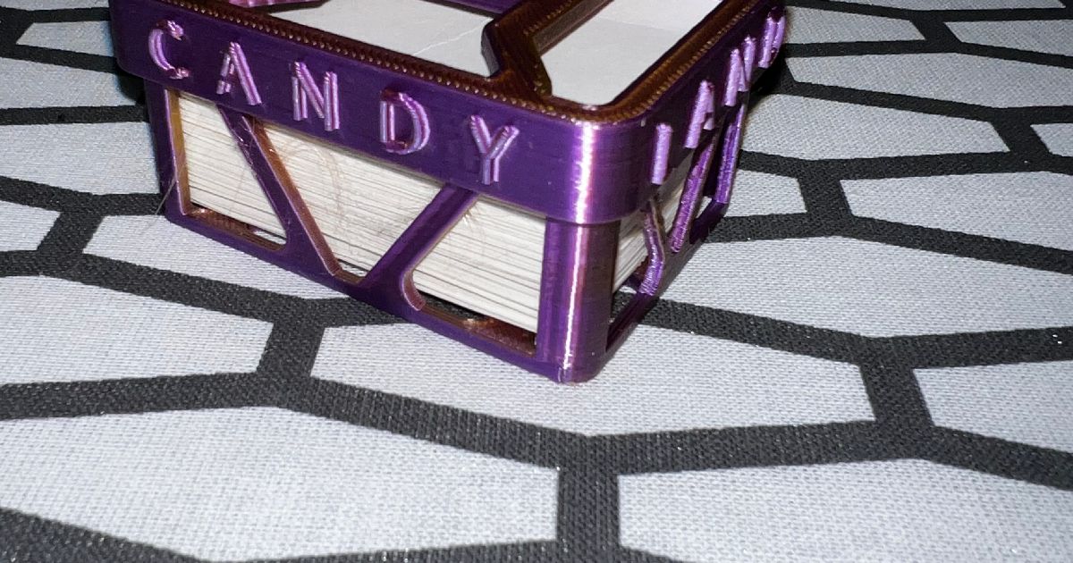 Candy Land Card Holder by Julián Franco | Download free STL model ...