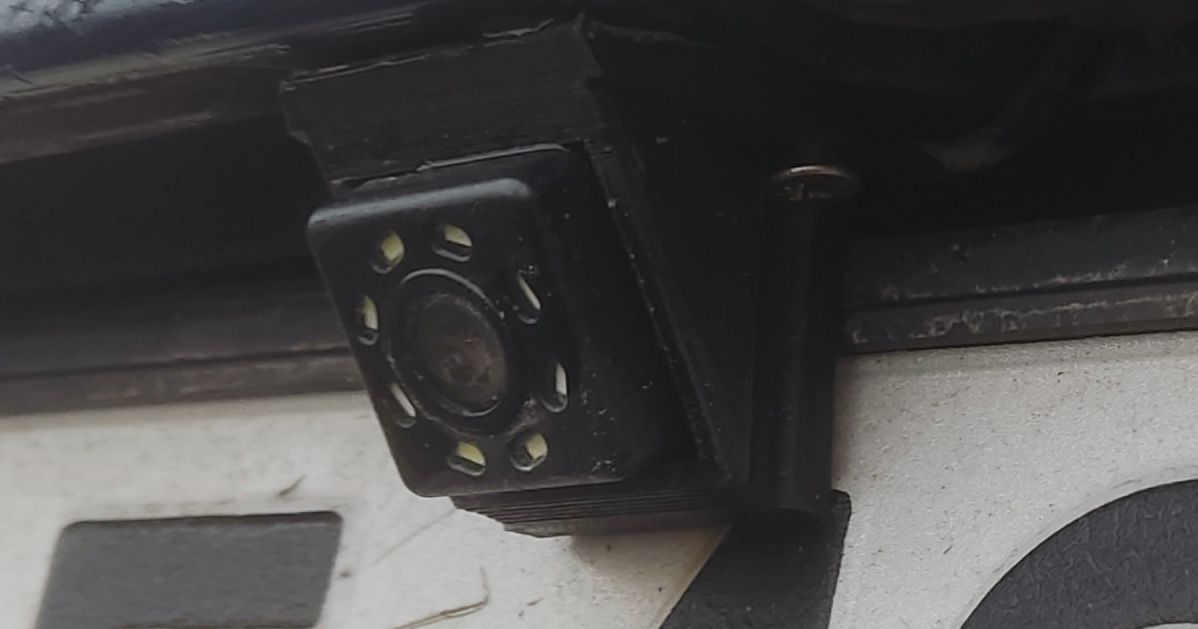 Reverse camera mount by Tomek Wr | Download free STL model | Printables.com