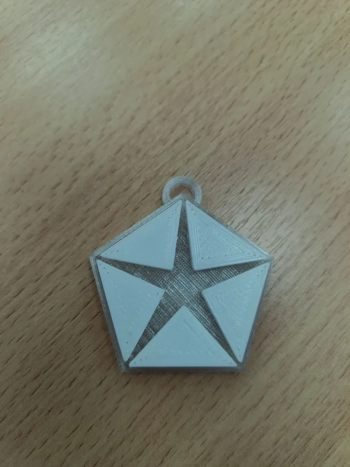 Chrysler logo keychain by Danila Pchelnikov | Download free STL model ...