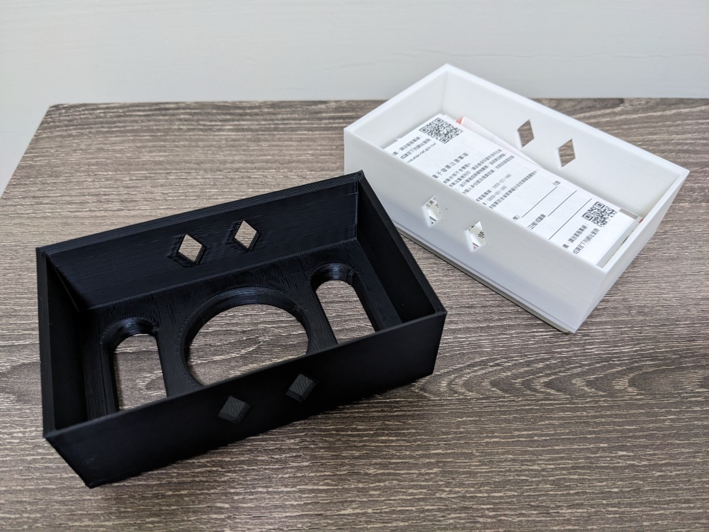 Stackable Receipt/Notes Box by TestOneDev | Download free STL model ...