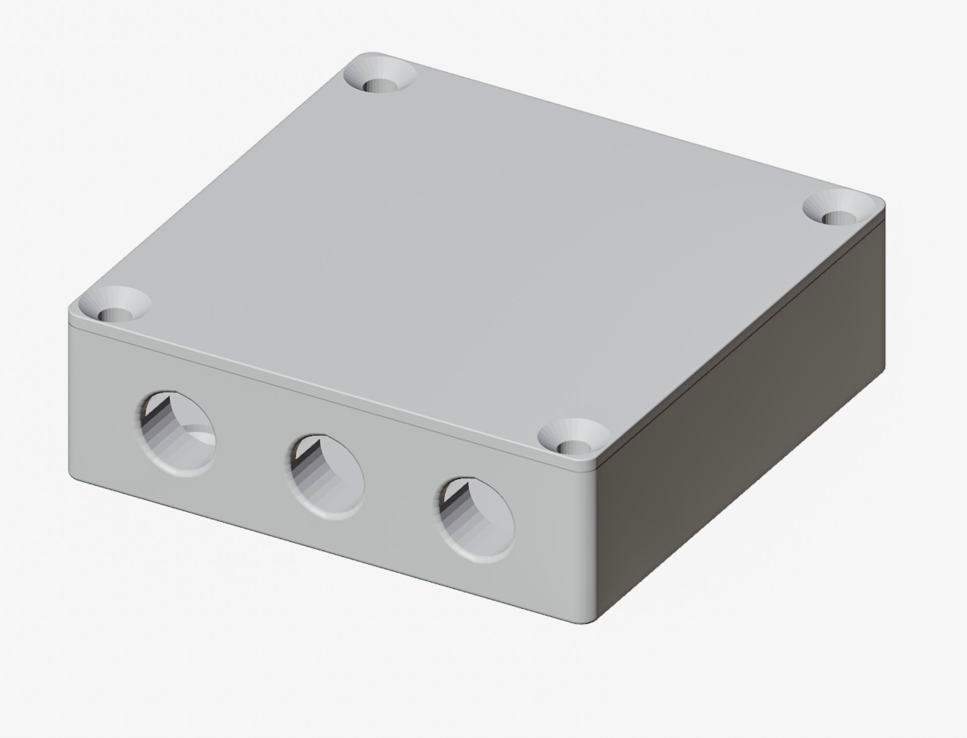 Junction box flat por Natrikinae | Descargar modelo STL gratuito | Printables.com