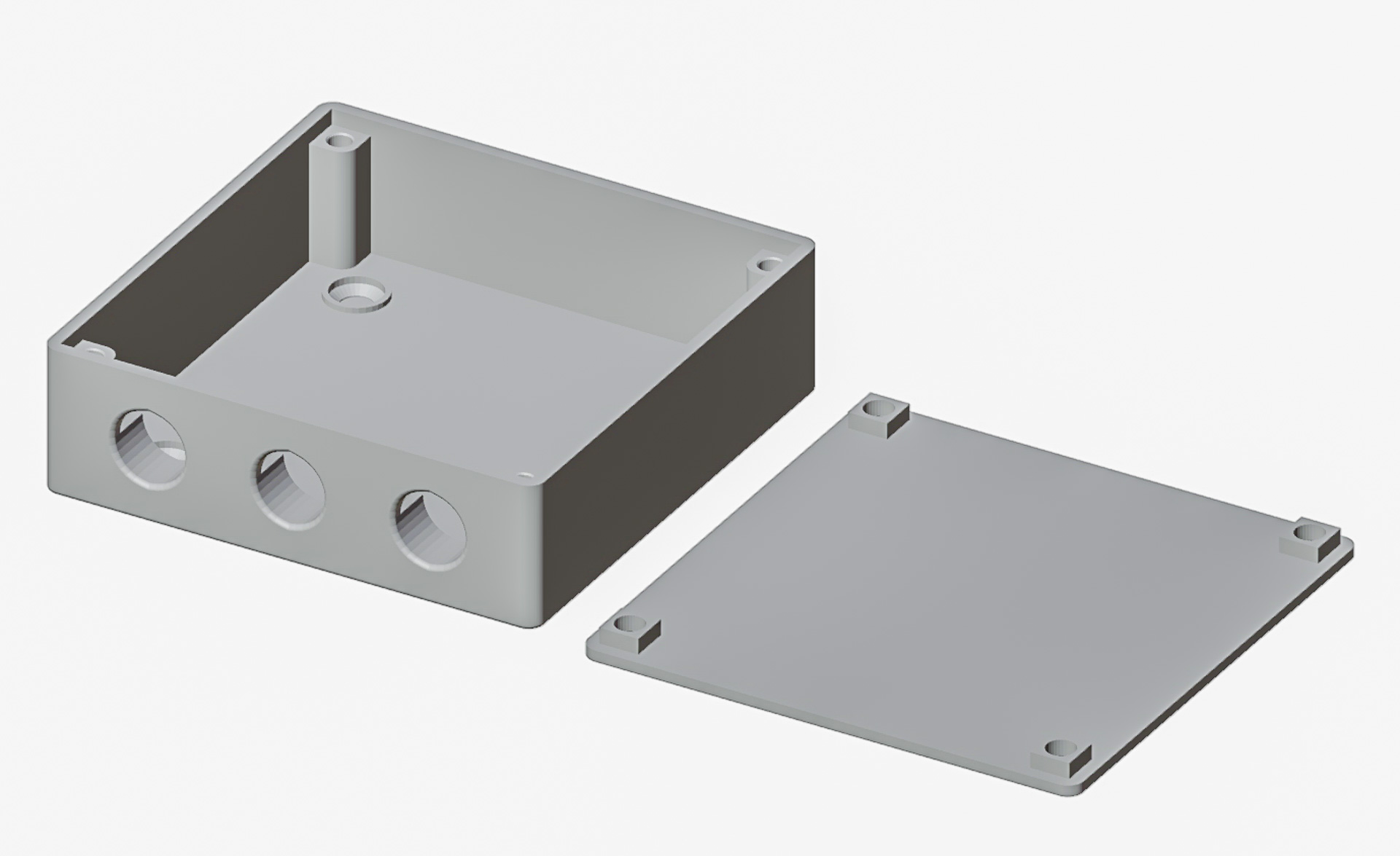 Junction box flat por Natrikinae | Descargar modelo STL gratuito ...