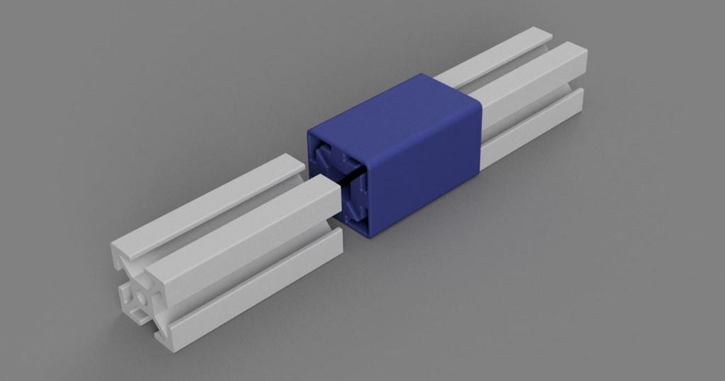 Slide In Connector for 2020 Tslot Aluminium Profile by BasementLAB ...