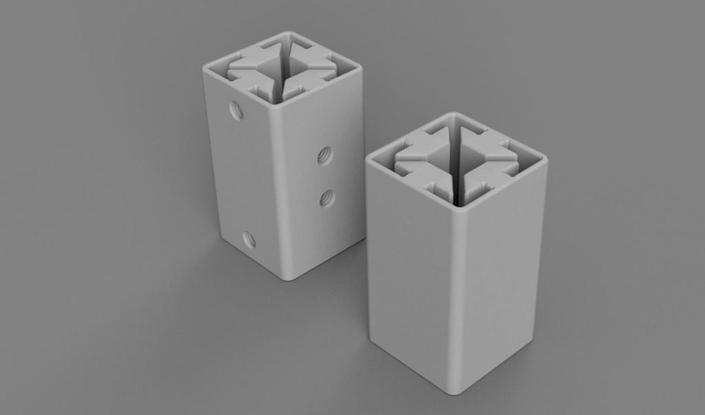 Slide In Connector for 2020 Tslot Aluminium Profile by BasementLAB ...