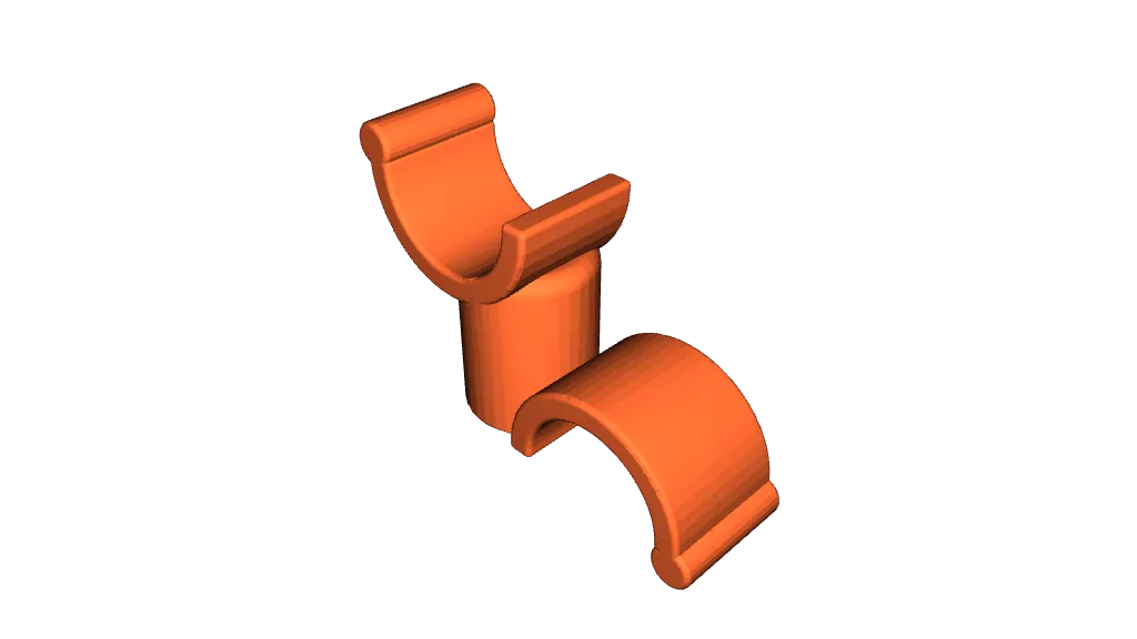 Closet Pole Hanger - helper by Artur Polański | Download free STL model ...