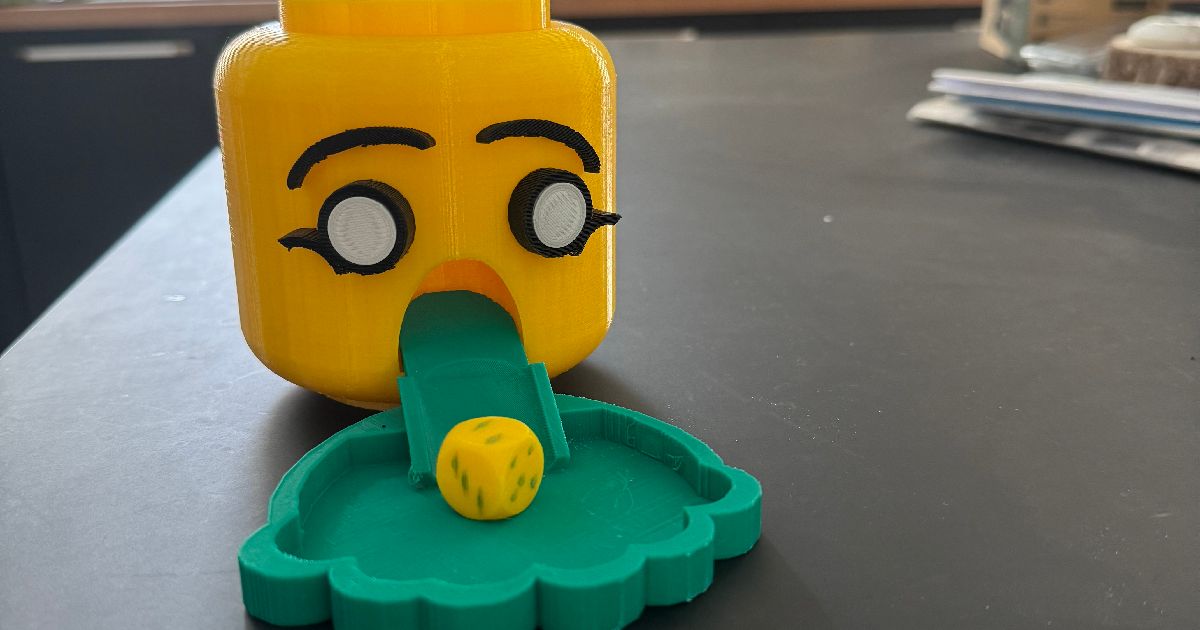 Tours de dés lego vomi / Dice Towers lego vomit / lego head vomit par ...