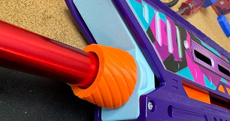 Nexus Pro X Barrel Collet Frontend by RedCowl | Download free STL model ...