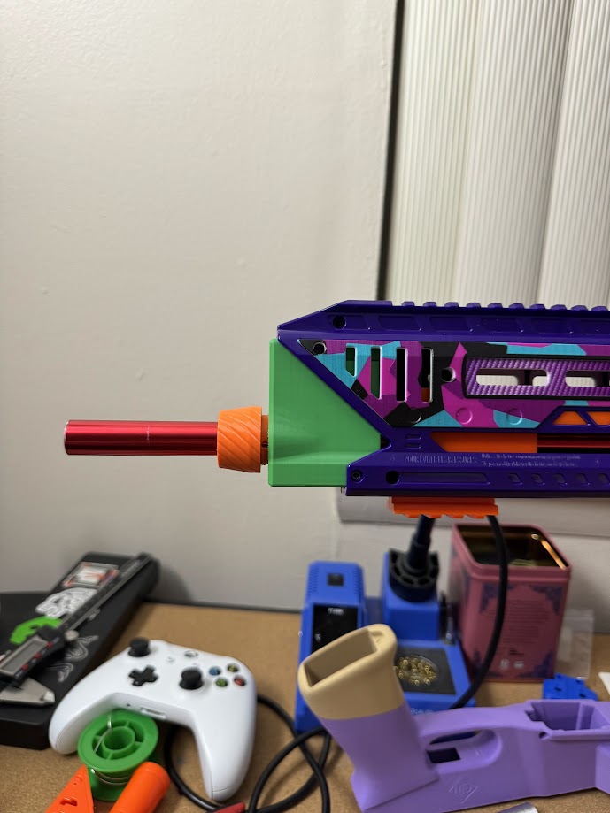 Nexus Pro X Barrel Collet Frontend by RedCowl | Download free STL model ...