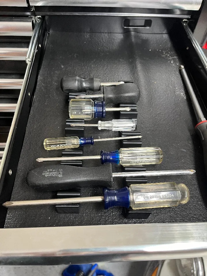 Screwdriver Holder Rack for Toolbox Drawers by Jordan K | Download free ...